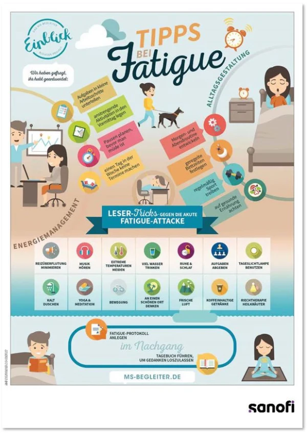 Umgang mit Fatigue: Tipps von Betroffenen | MS Begleiter